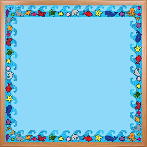 Hygloss Products Sea Life Die-Cut Bulletin Board Border – Classroom ...