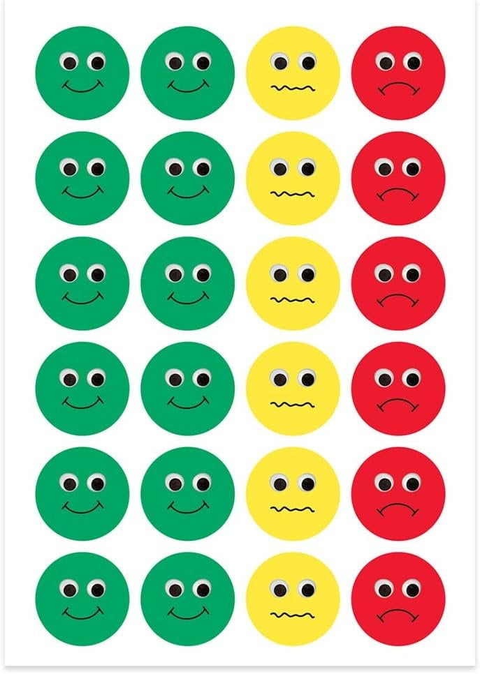Hygloss Products Visual Behavior Stickers - Incentive Stickers for ...