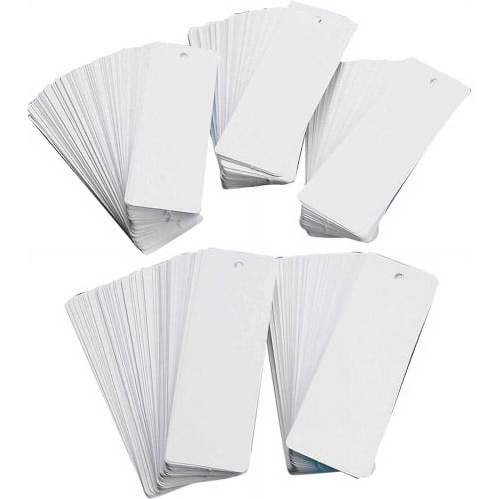 Hygloss Products White Bookmarks - Fun to Personalize - Cardstock Blank ...