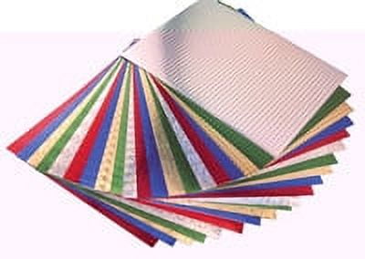 Hygloss Self-Adhesive Holographic Paper, 8-1/2 x 11 Inches, Assorted ...