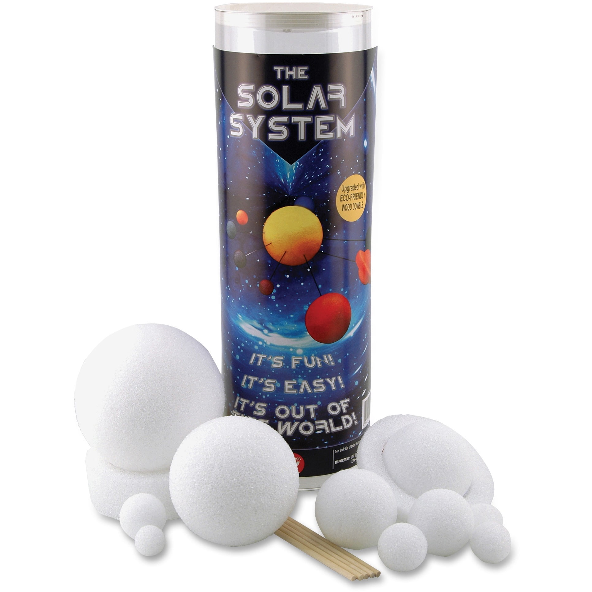 Hygloss Solar System Styrofoam Science Kit, White, 1 Kit (Quantity ...