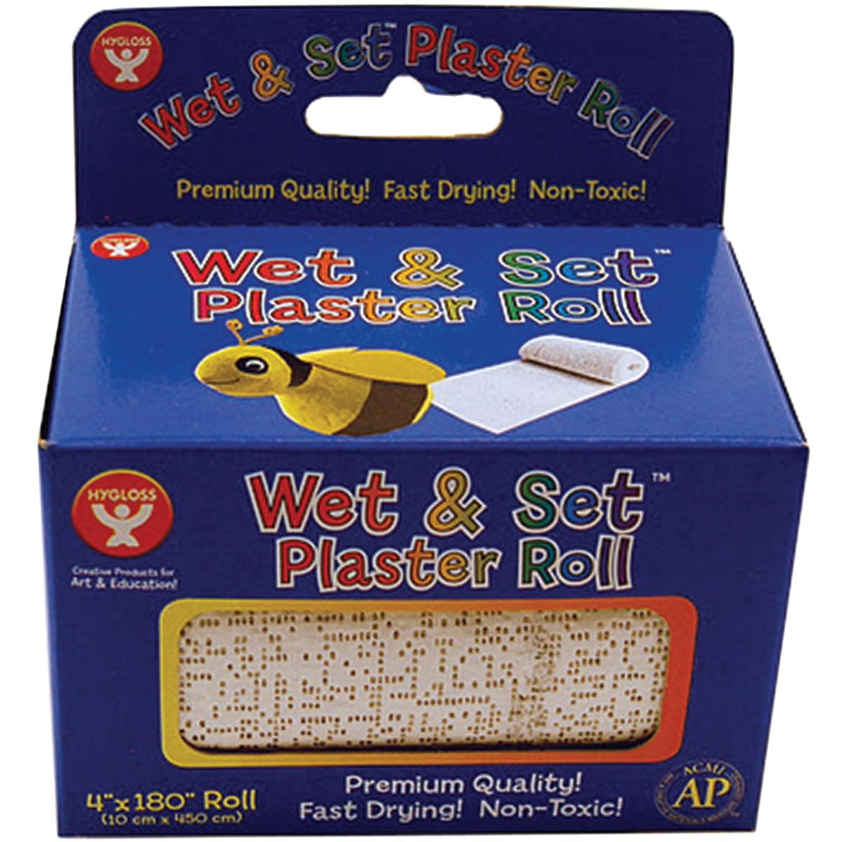Hygloss Wet & Set Plaster Roll-4"X180" - Walmart.com