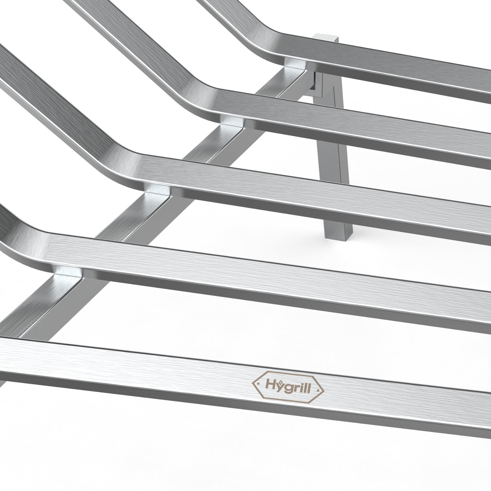 Hygrill 18 inch Fireplace Log Grate Wood Burning Rack Holder, Stainless ...