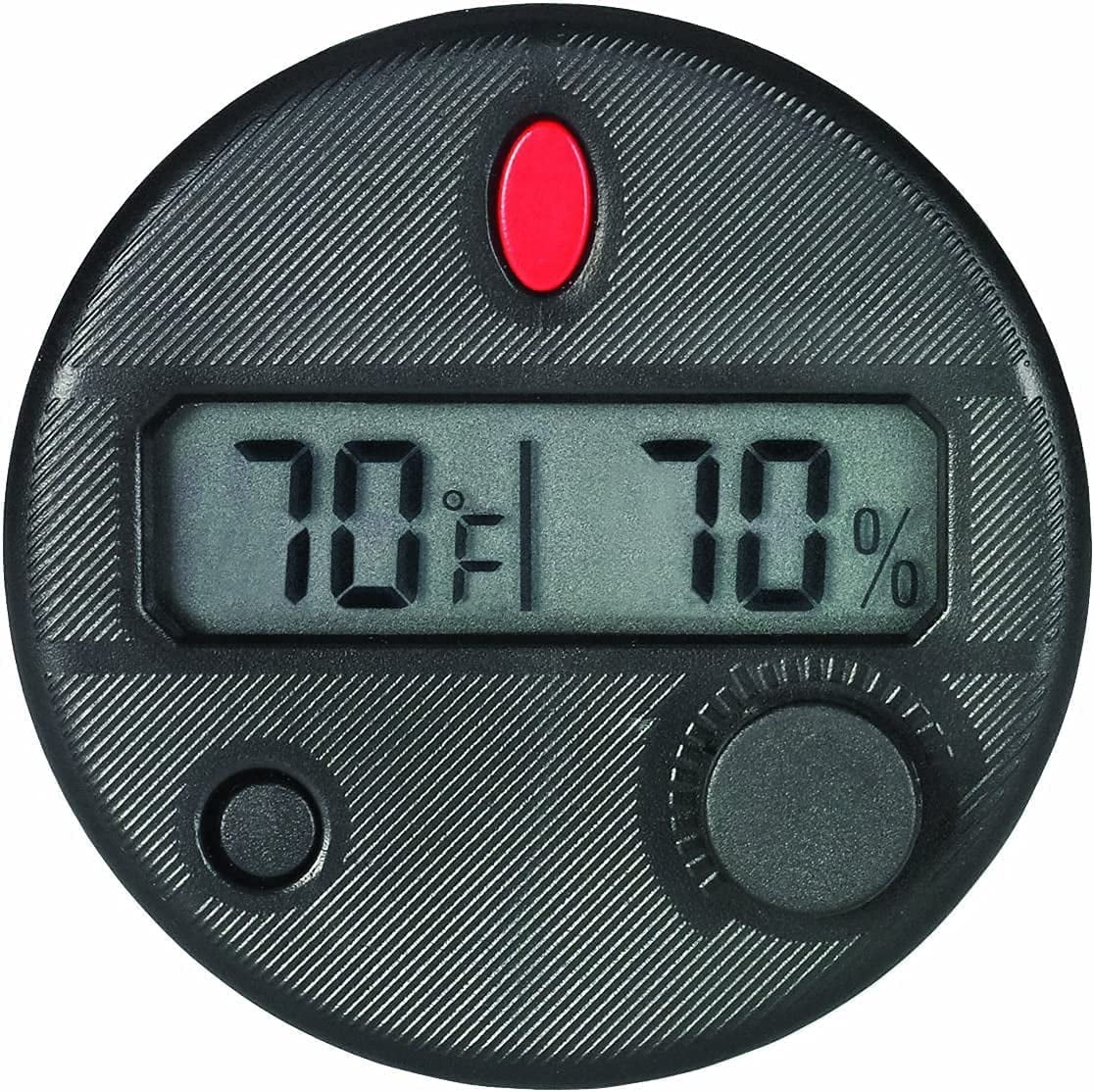 HygroSet DHYG-FM Adjustable Digital Hygrometer for Front Mount Humidors ...