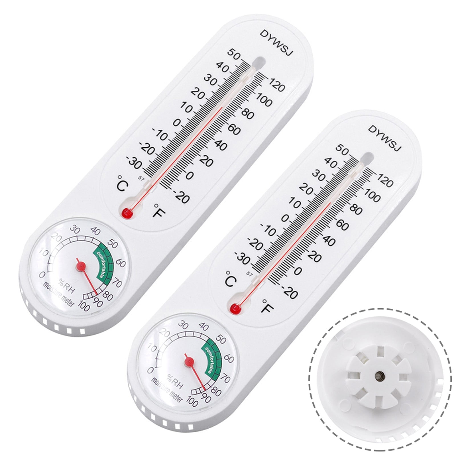 Hygrometer Breeding Thermometer Greenhouse Household Temperature Reader ...
