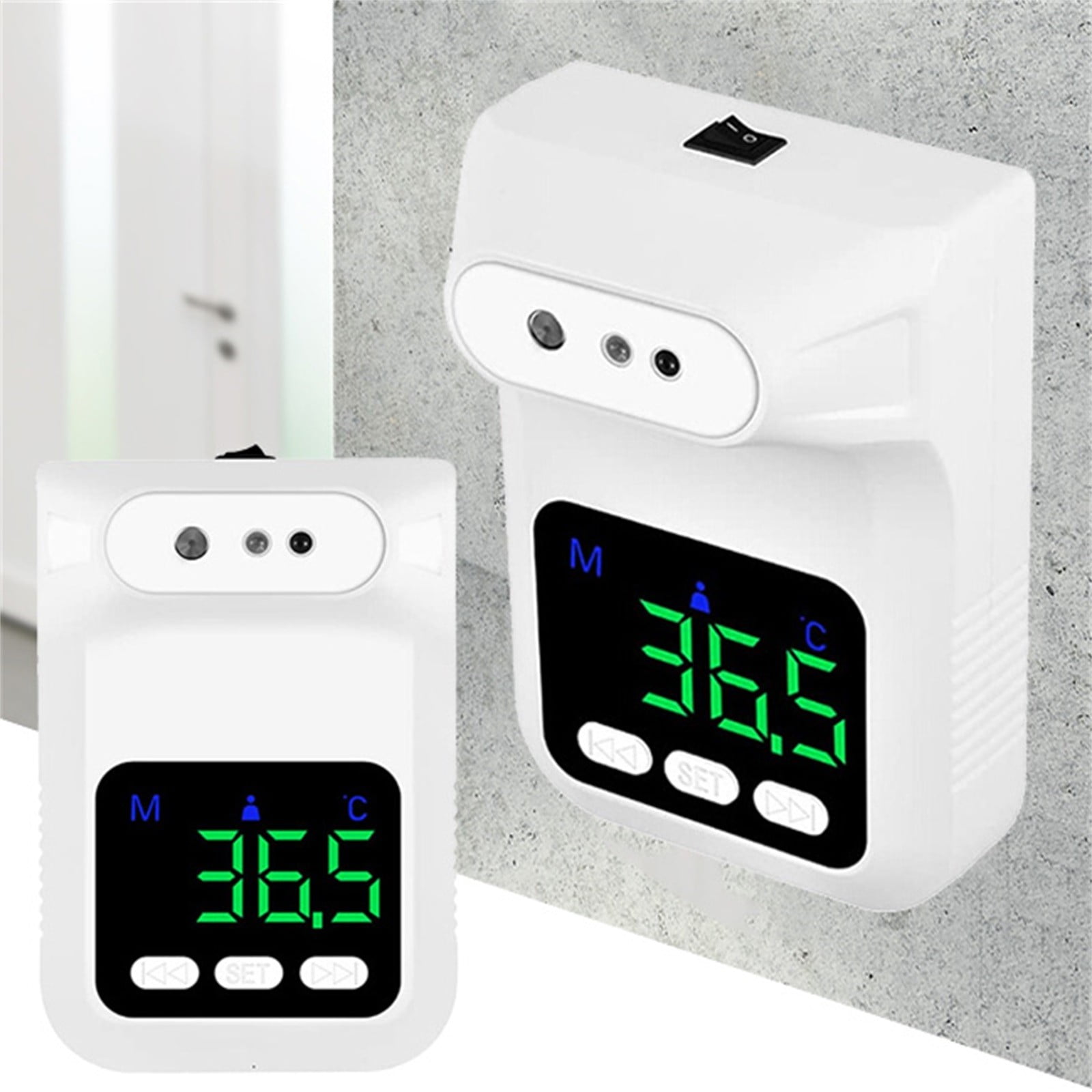 Hygrometer Indoor Humidity Wall Thermometer Digital Temperature Tester ...