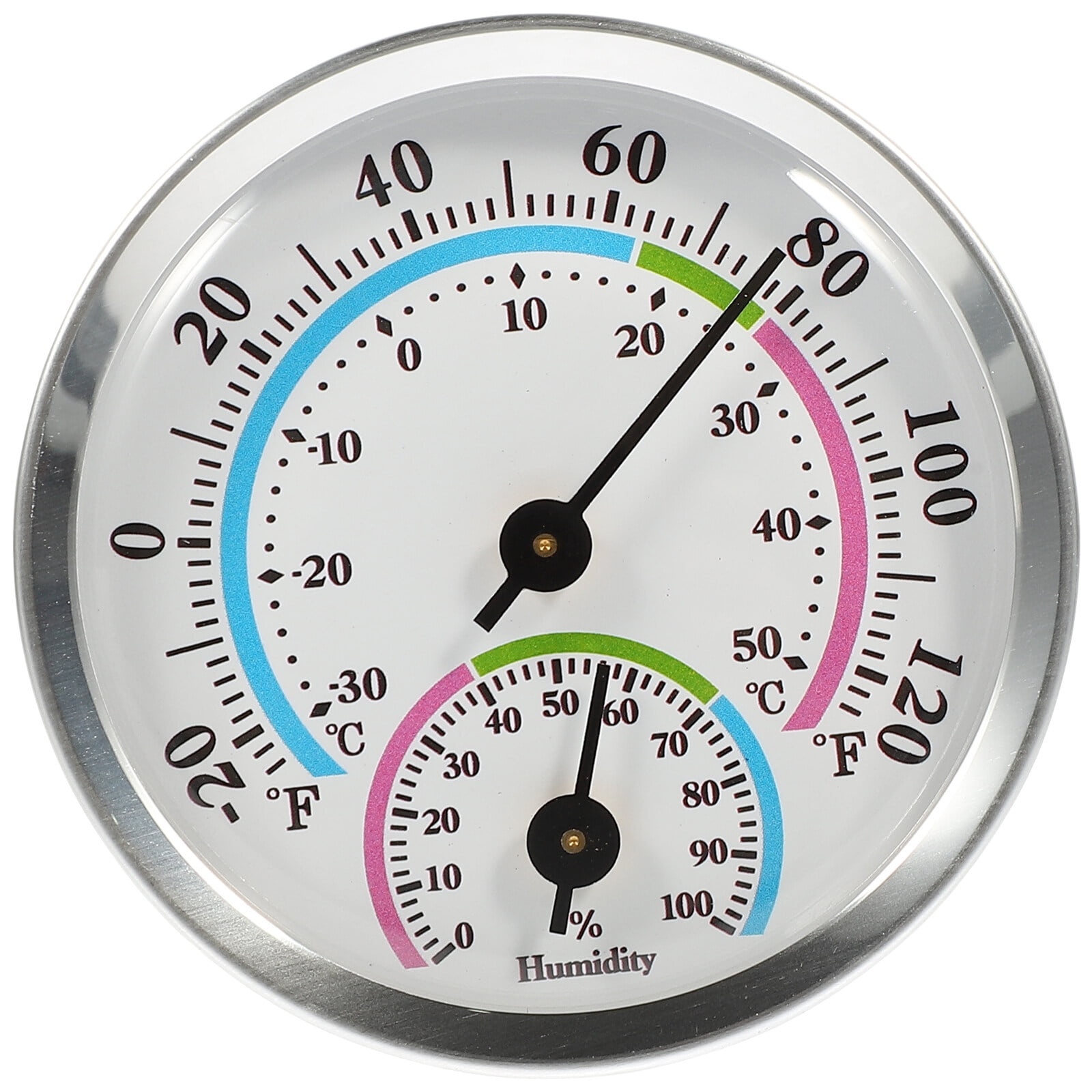 Hygrometer Temperature Wall Weather Humidity Gauge Hanging Indoor ...