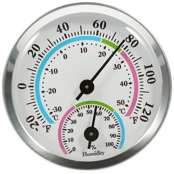 Hygrometer Temperature Wall Weather Humidity Gauge Hanging Indoor ...