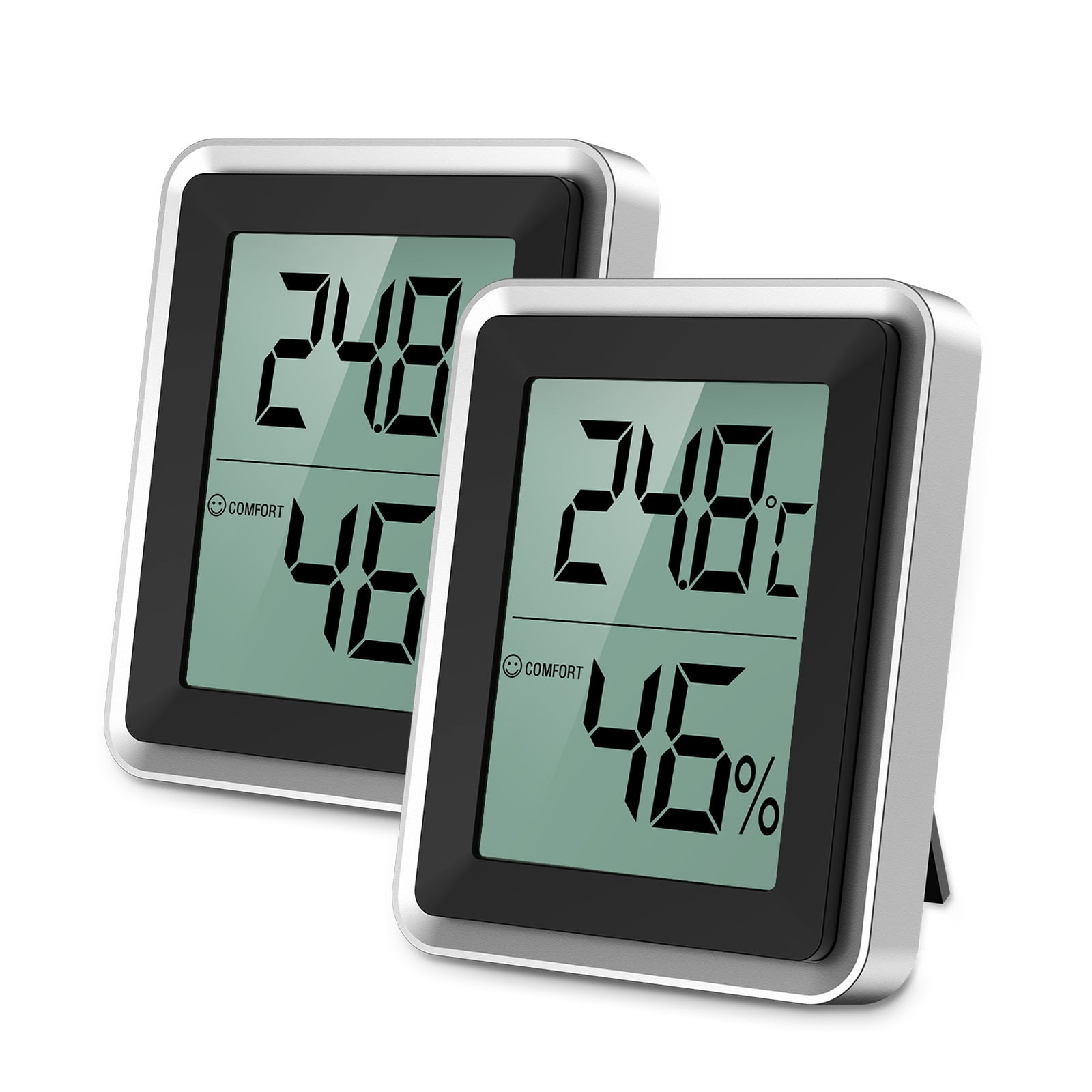 Hygrometer Thermometer, Humidity Meter Digital Indoor Thermometer ...