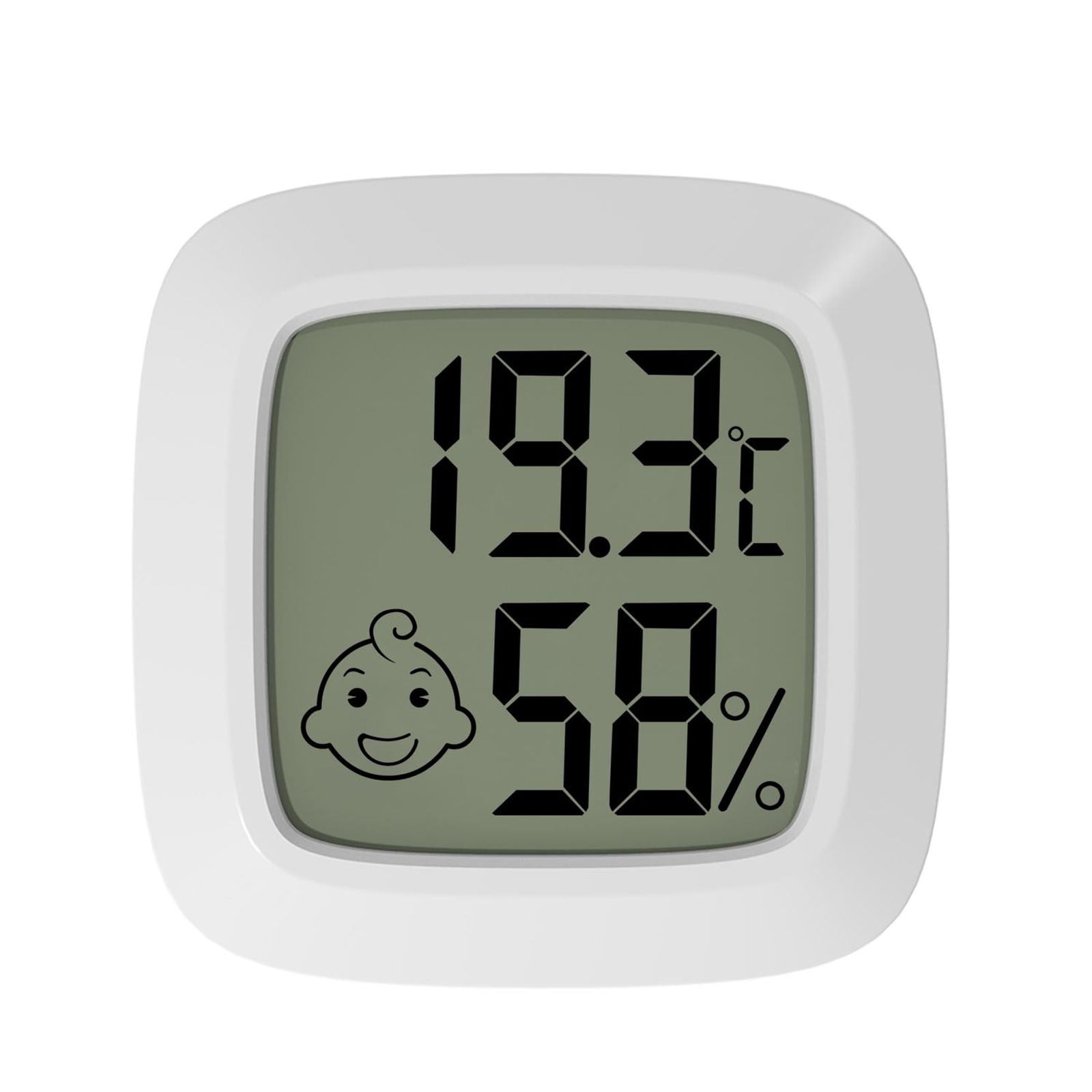 Hygrometer Thermometer Indoor Lcd Digital Min Room Thermometer Room ...