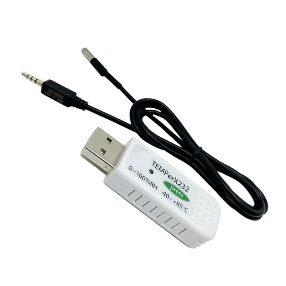 Hygrometer USB Temperature Humidity Meter Email Alarm Data Storage ...