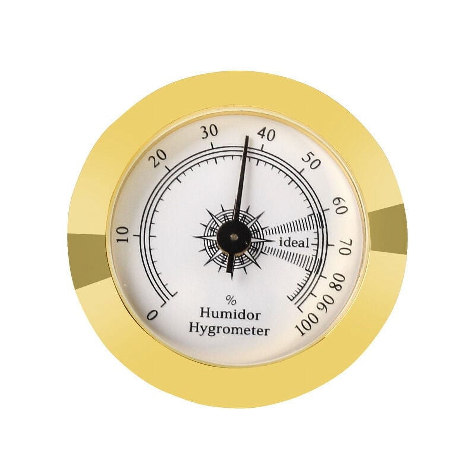 Hygrometer With Magnetic Mount, Attractive Look For Cigar Humidor Use ...