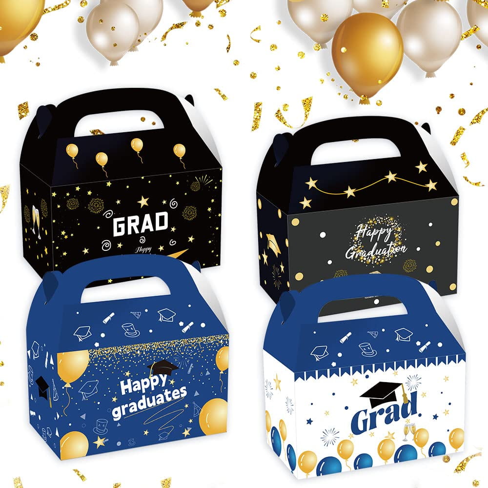 Hying 12PCS Graduation Treat Boxs 2024 for Party Favors Gift Wrapping ...