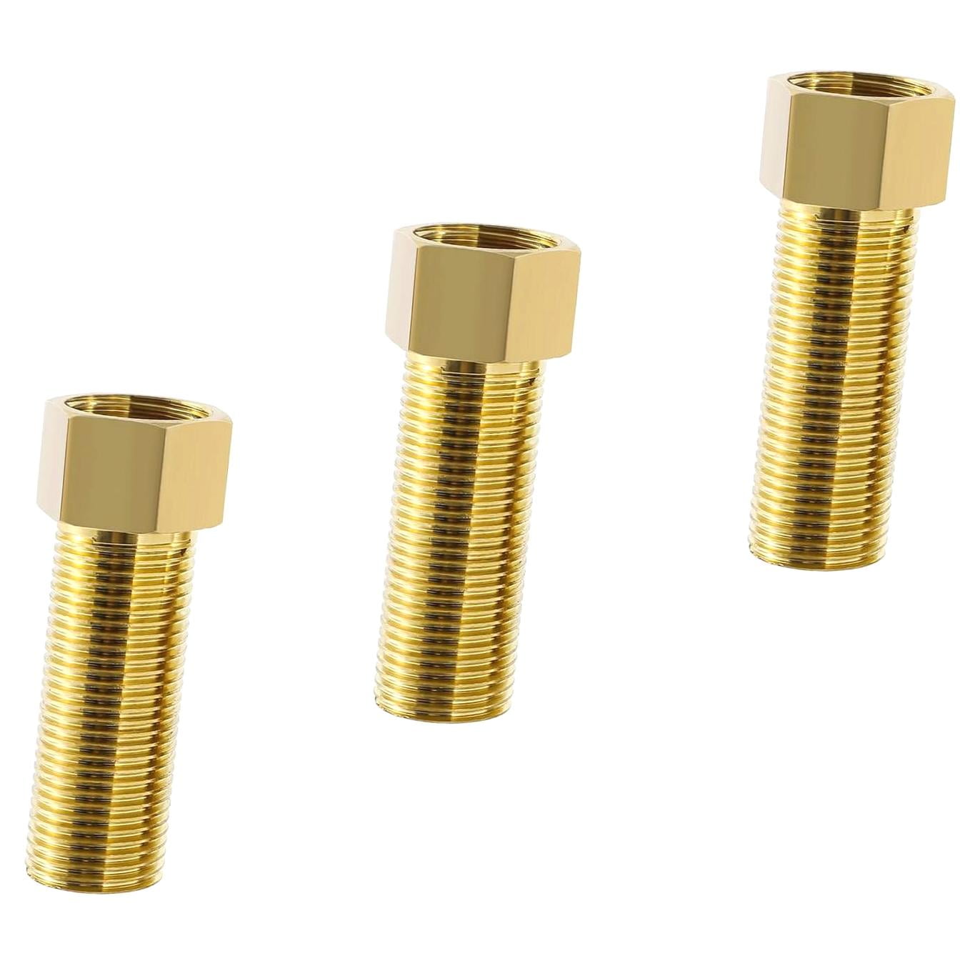 Hyjoy 1/2" Extension Pipe Fitting 1/2"NPT Female to 1/2" Male Pipe Hex ...