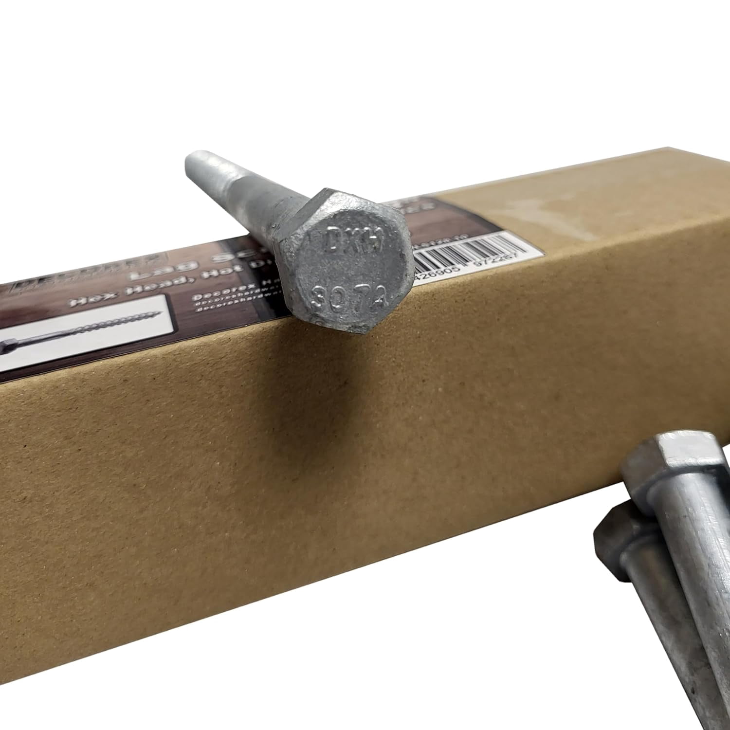 Hyjoy 1/2" x 12" Lag Screws | Hexagonal | Hot Dipped Galvanized | ASTM ...