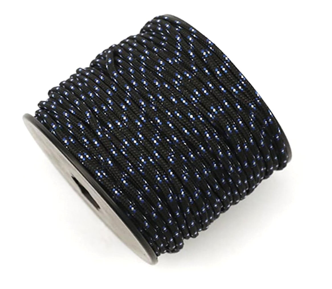 Hyjoy 1/8 inch (3mm) 164 feet Nylon Rope Braided Cord, 5 Strands ...