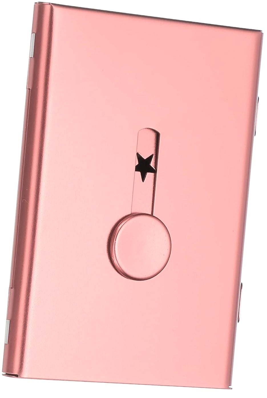 Hyjoy 1 Piece, Thumb Drive Alloy Slide Out Card Case for Business ...