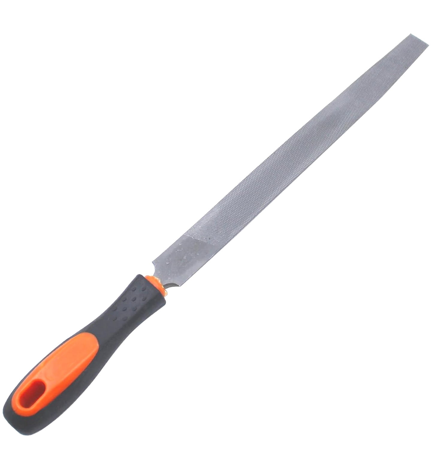 Hyjoy 10" Handy File with Rubber Hand Grip Handle, Half Round File for ...