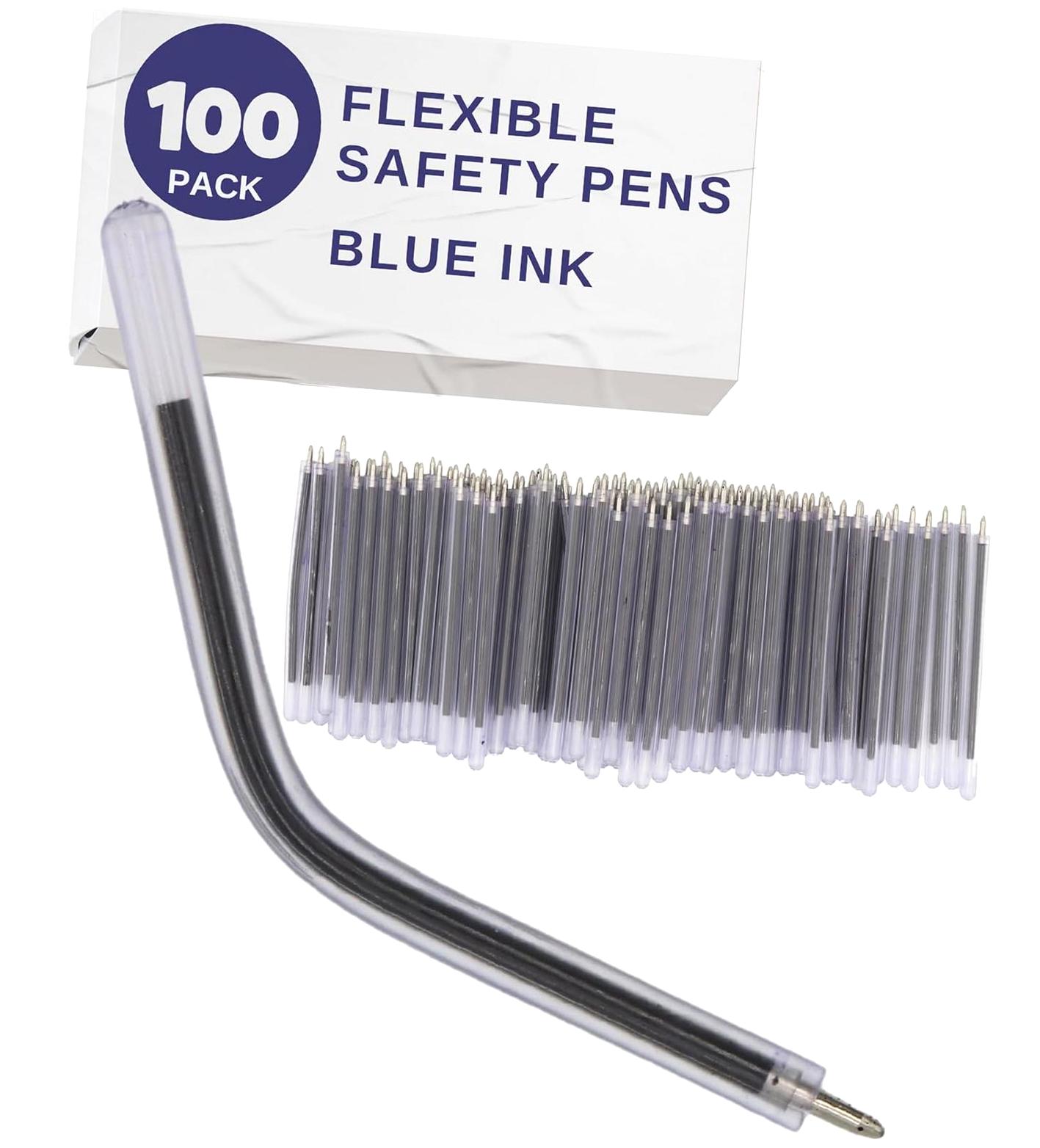 Hyjoy 100 Blue Flexible Safety | 100 Pack of For Mental Health, Mental ...