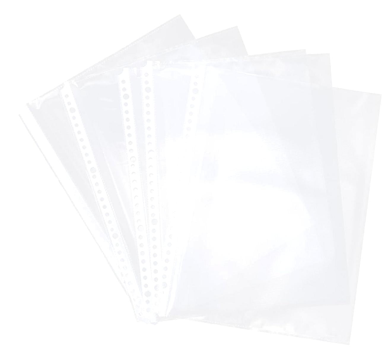 Hyjoy 100-Piece A4 Clear Sheet Protectors, A4 Binder Sleeves for 4 ...