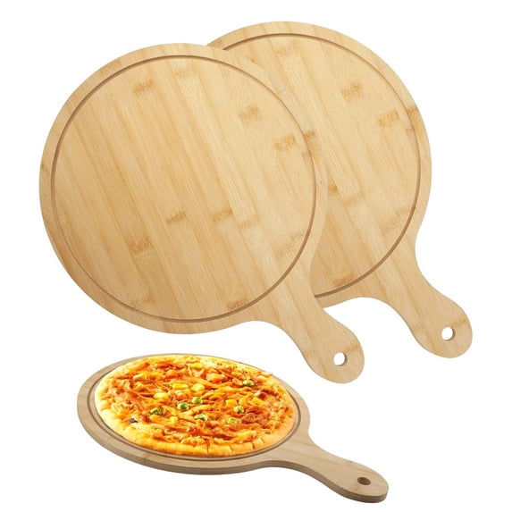 Hyjoy 12 Inch Pizza Paddle, 2 Pack Pizza , Multi-Purpose with Handle ...