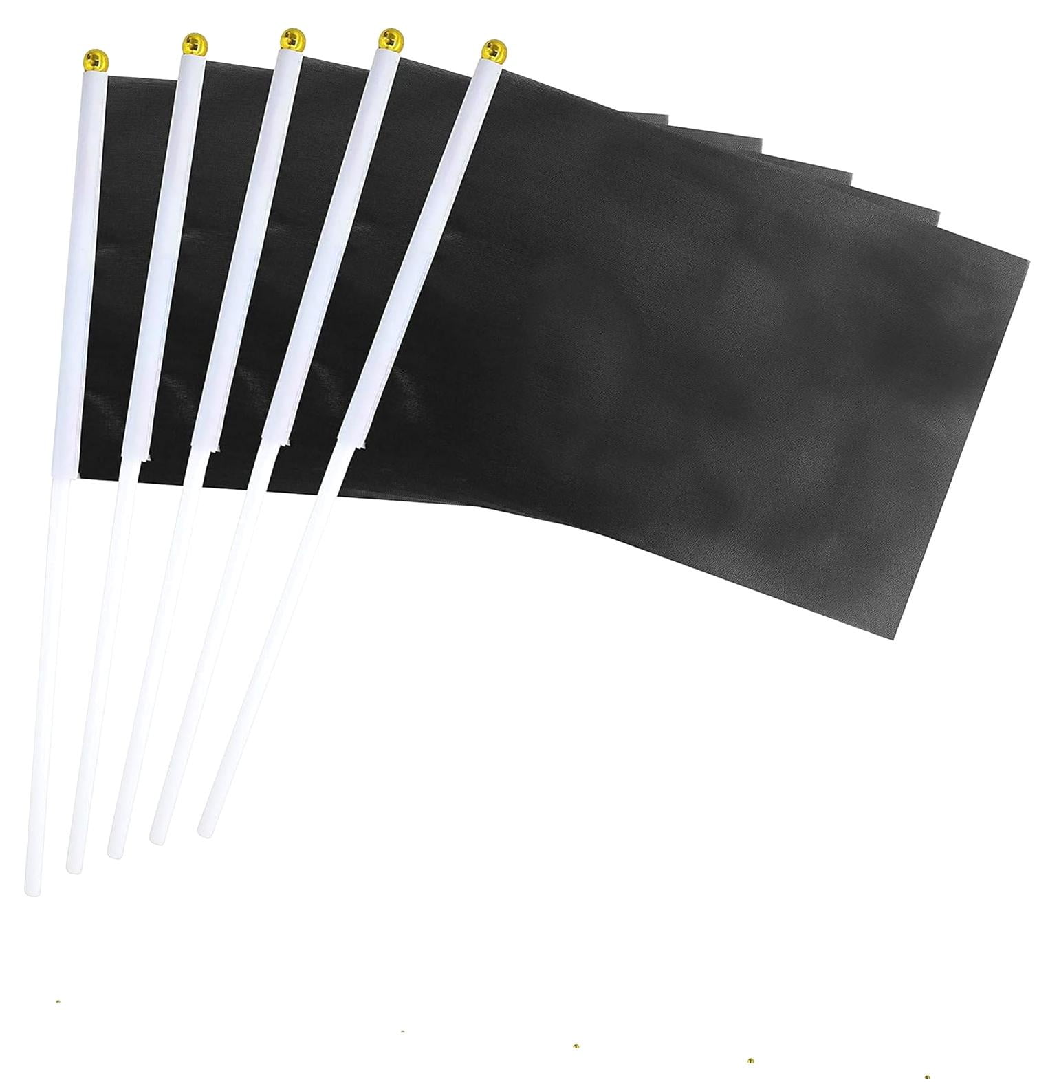 Hyjoy 12 Pack Solid Mini DIY Color Stick Flags, marking decor ...