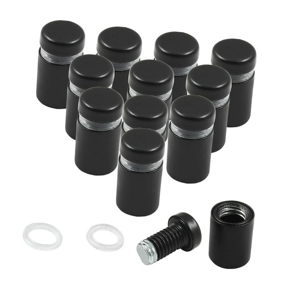 Hyjoy 12 Pcs Steel Standoff Screws, Advertising Standoff Nail Mount ...