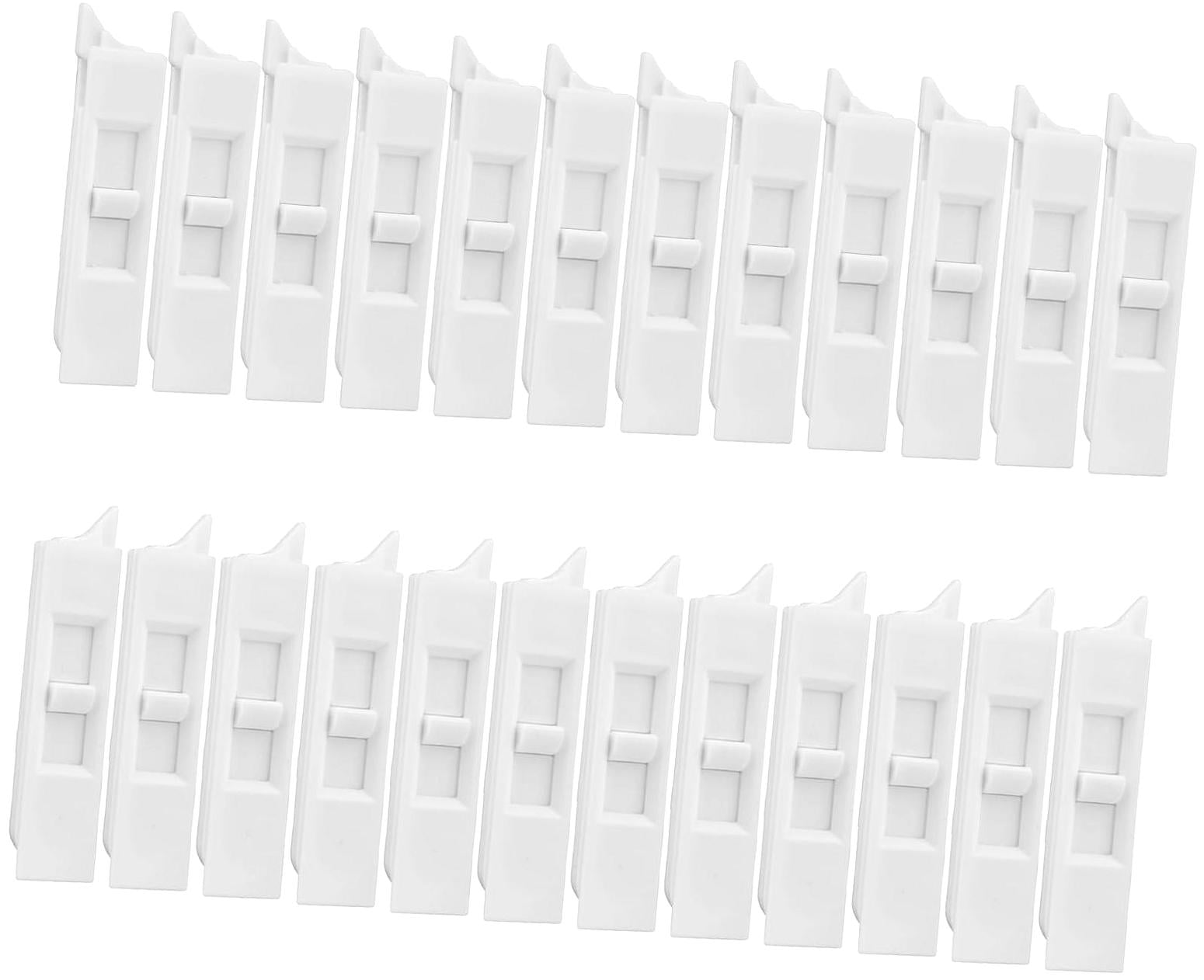 Hyjoy 12 Pcs Window Pairs Spring Loaded Sliding Window Lock Snap-in ...