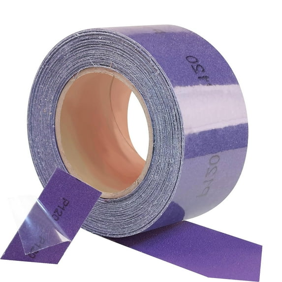 Hyjoy 120 Grit PSA Film Ceramic Longboard Sandpaper Roll, 2-3/4" 20 ...