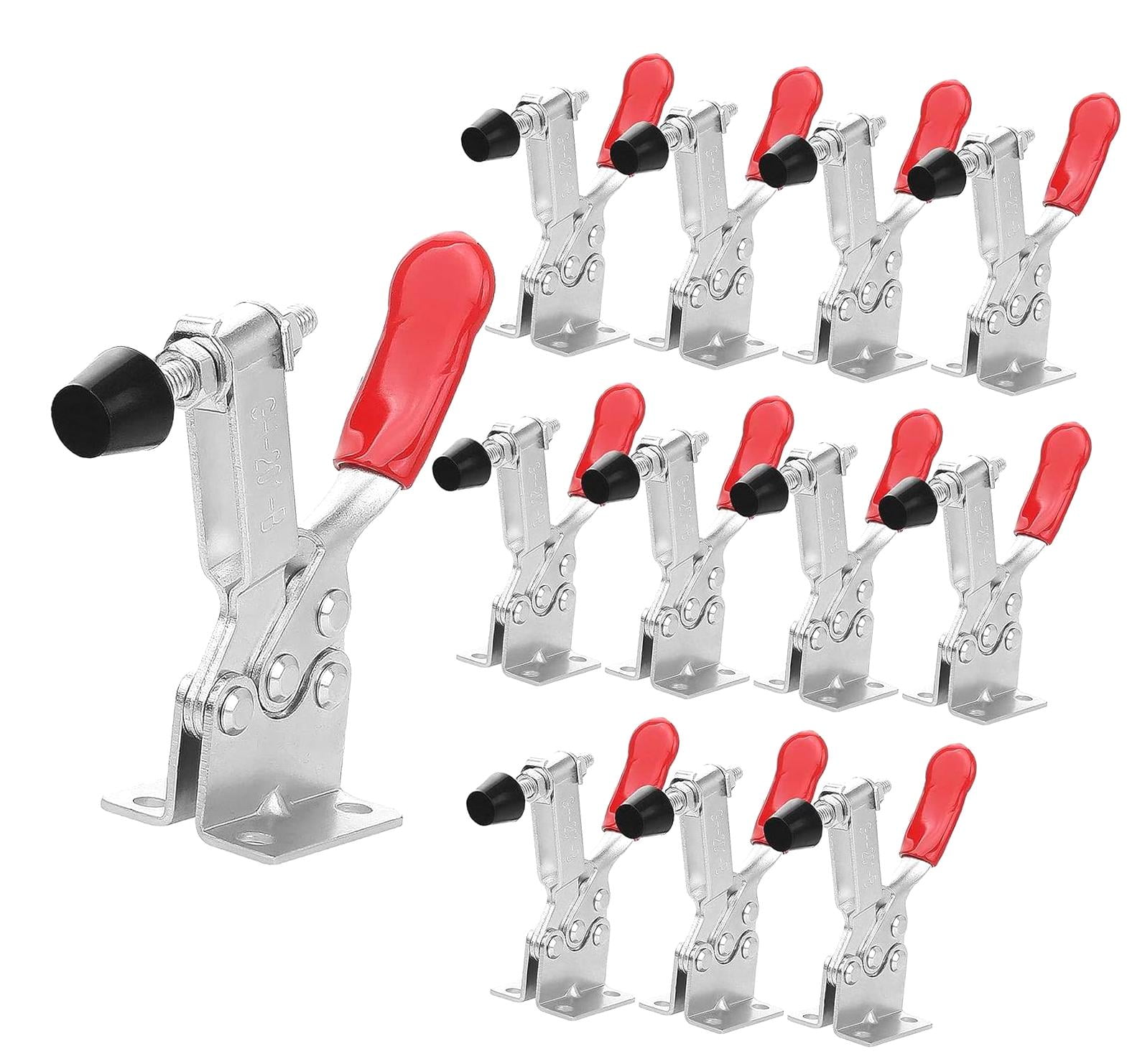Hyjoy 12PCS Vertical Toggle Clamp, Quick Release Hold Down Clamps ...