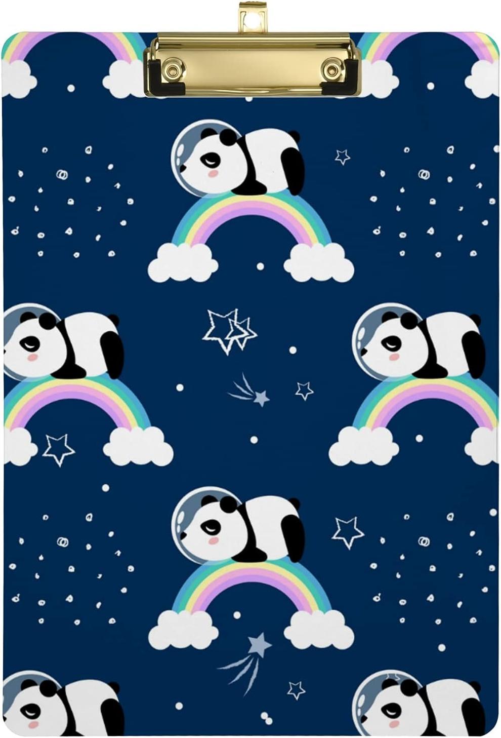 Hyjoy 12x9in Panda Clipboard A4 Size Standard Size Clipboards ...