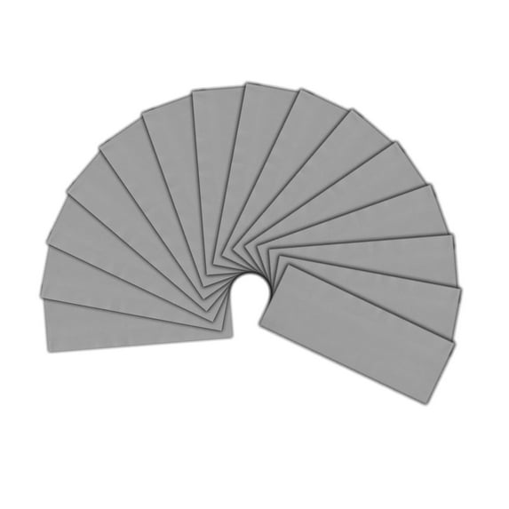 Hyjoy 15 Pieces Sandpaper 10000 Grit, 9x3.6 Inch Wet Dry Abrasive Paper ...