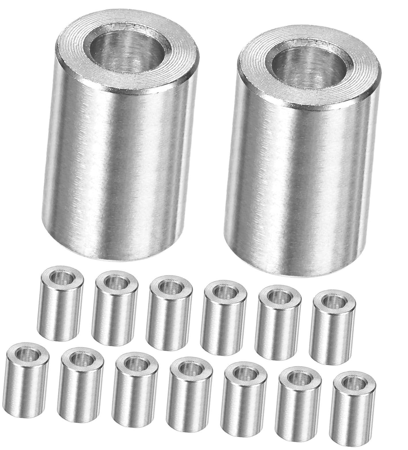 Hyjoy 15PCS M6 304 Steel Spacers 6mm ID 12mm OD 16mm Metal Screw ...
