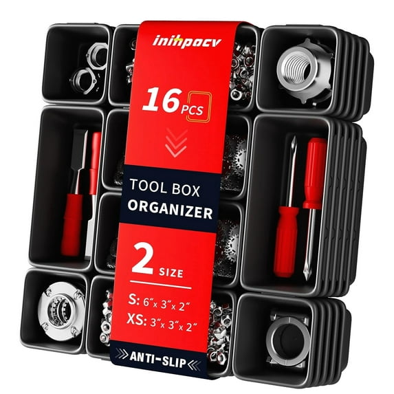 Hyjoy 16 PCS Box Organizer Trays, box tray organizers for Toolbox ...