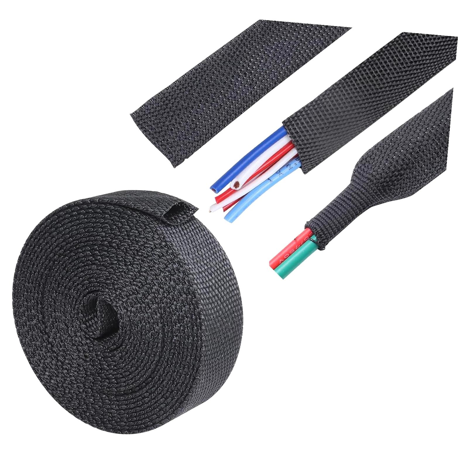 Hyjoy 2-1/4'' Hydraulic Hose Protector Sleeve Hose Sheathing Wrap Cover ...