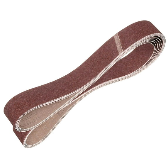 Hyjoy 2 72 Inch, 6 Pieces 80 Grit Aluminum Abrasive Belt Sander File ...