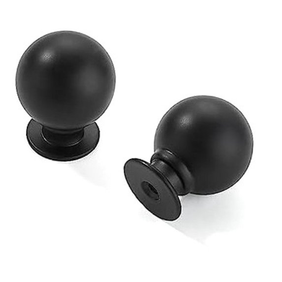 Hyjoy 2 Pack 1-1/4 Inch Cabinet Knobs Large Drawer Knobs Kitchen ...