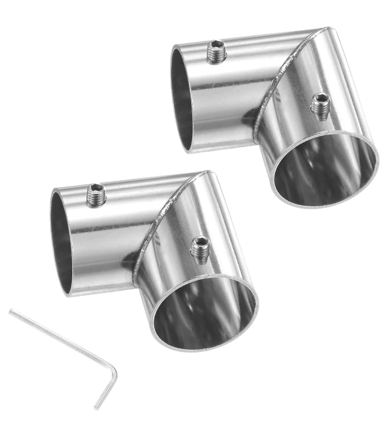 Hyjoy 2-Pack Structural Pipe Connector, 90 Degree 2 Way Pipe Fittings ...