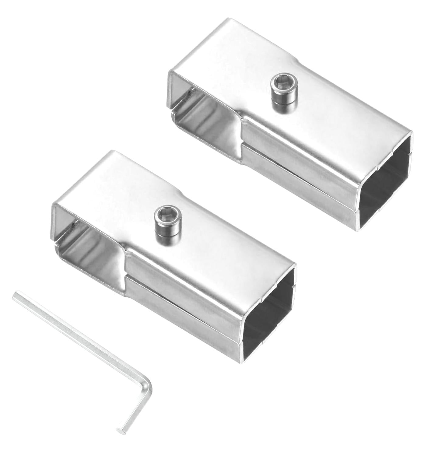 Hyjoy 2-Pack Structural Pipe Connector, Square Tubing T Clamps Steel ...