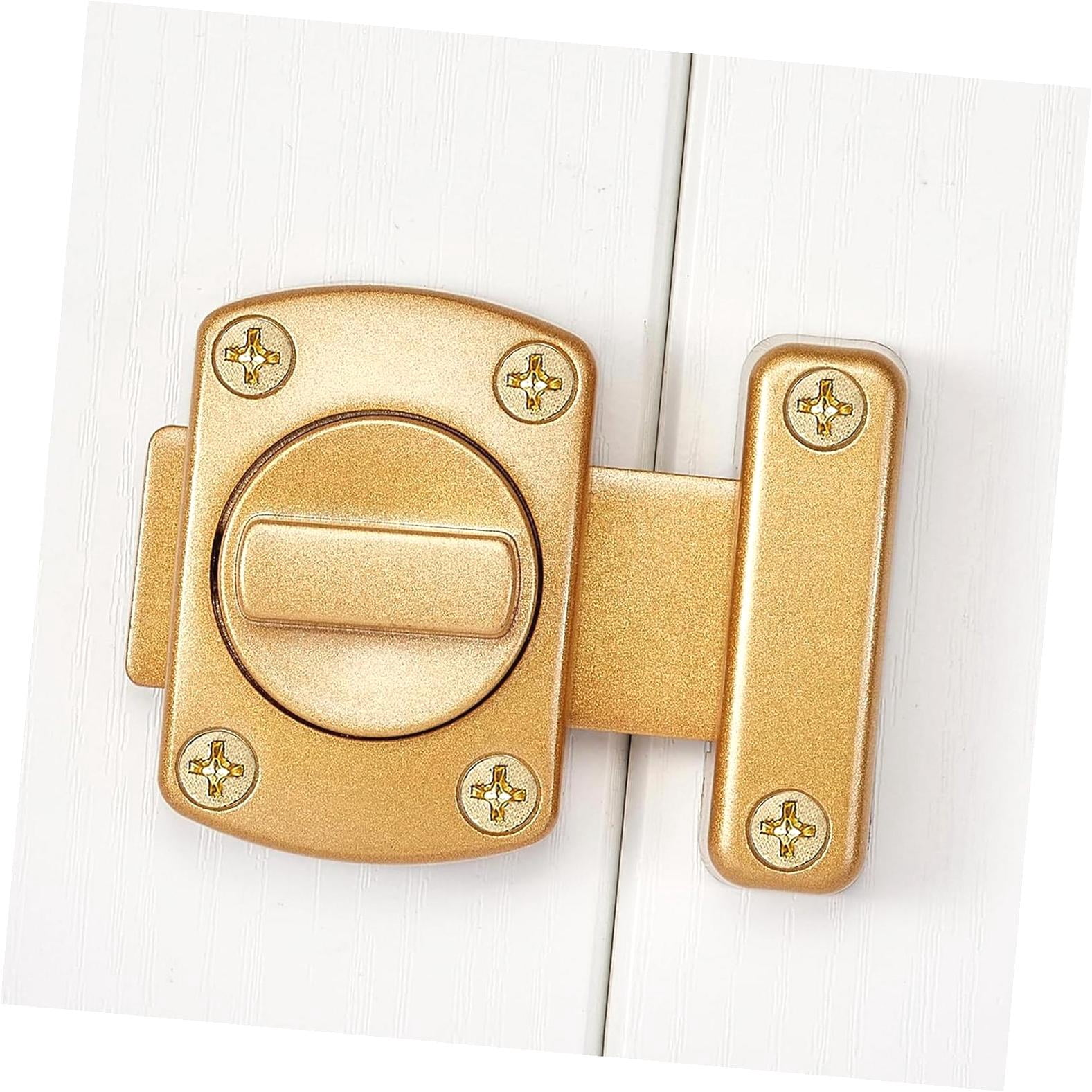 Hyjoy 2 Packs Rotate Bolt Gate Latches Safety Door Lock, Cabinet ...