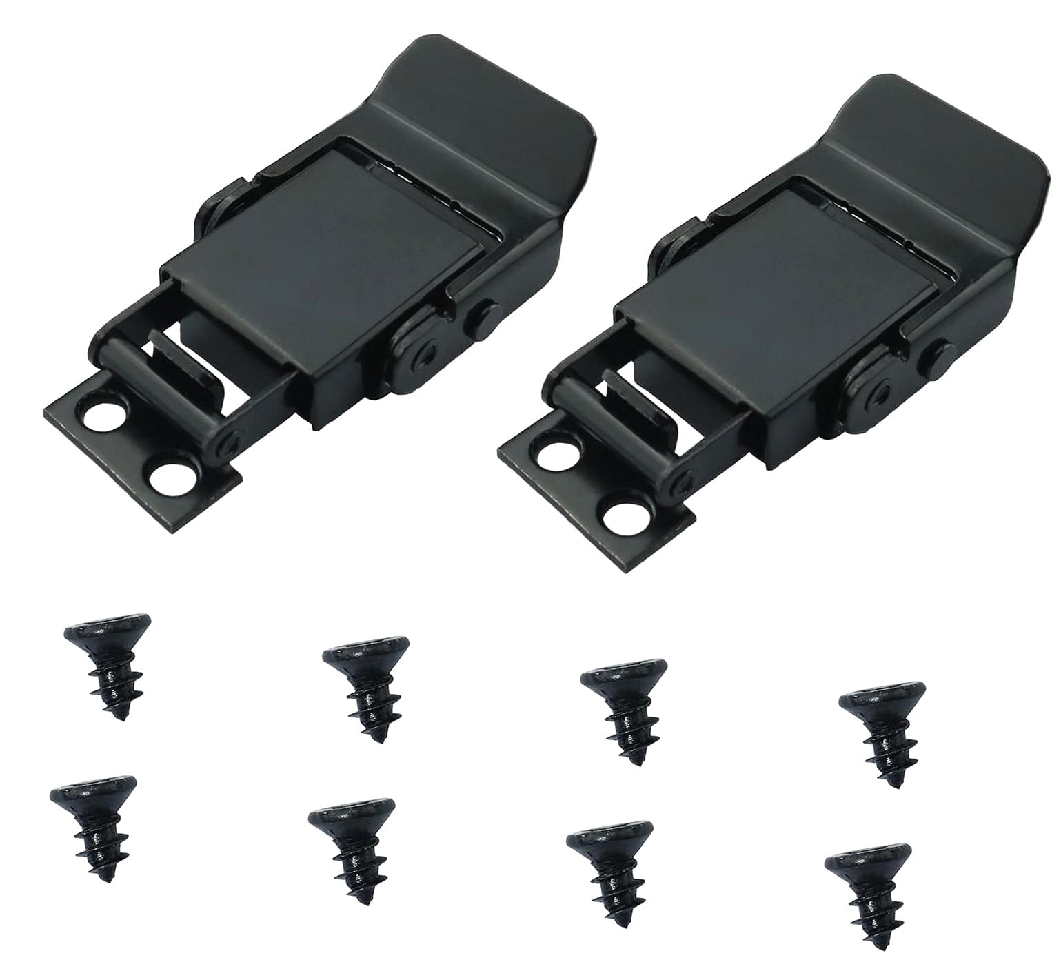 Hyjoy 2 Pieces Loaded Draw Latches 42 23mm Toggle Hasp with Screws for ...