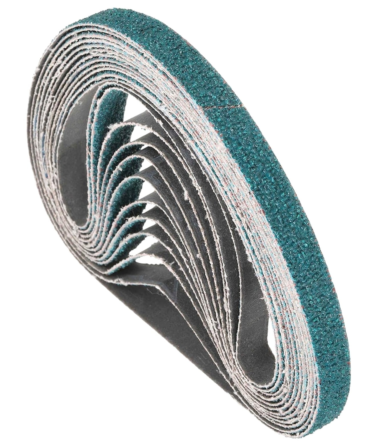 Hyjoy 20 Pack 1/2 18 Inch 40 Grit Zirconia Abrasive Belt Sander Paper ...