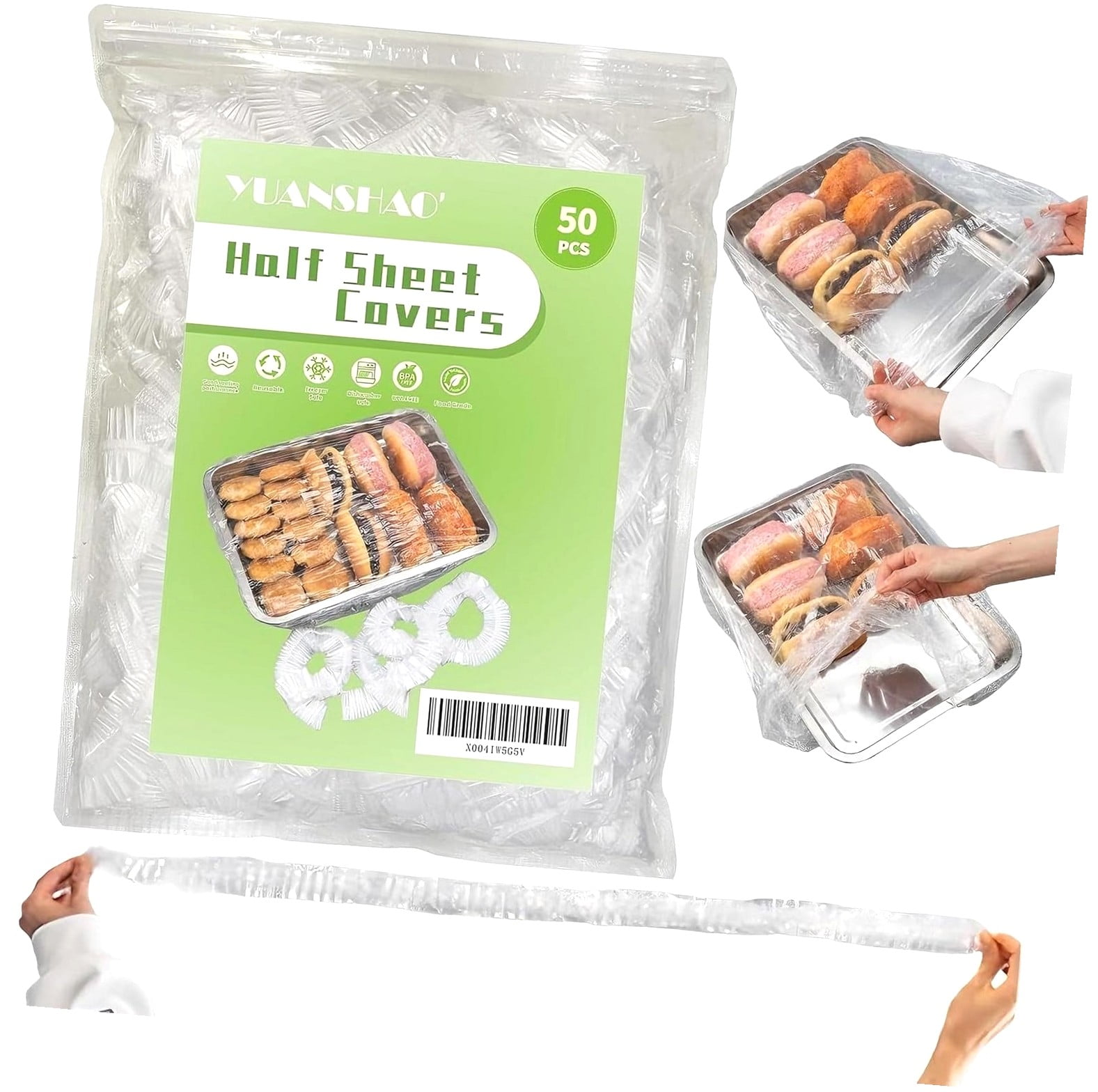 Hyjoy 200 Pcs Extra Large Bowl Covers For Bread Proofing, Fits Bowl to ...