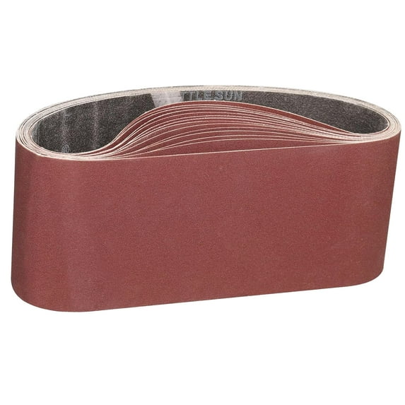 Hyjoy 3 21 Inch 240 Grits 14 Pack Belt Aluminum Belt Sander for Wood ...