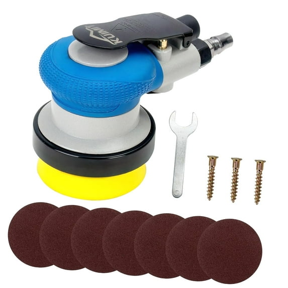 Hyjoy 3-Inch Air Sander | Variable-Speed 11,000 RPM Pneumatic Orbital ...