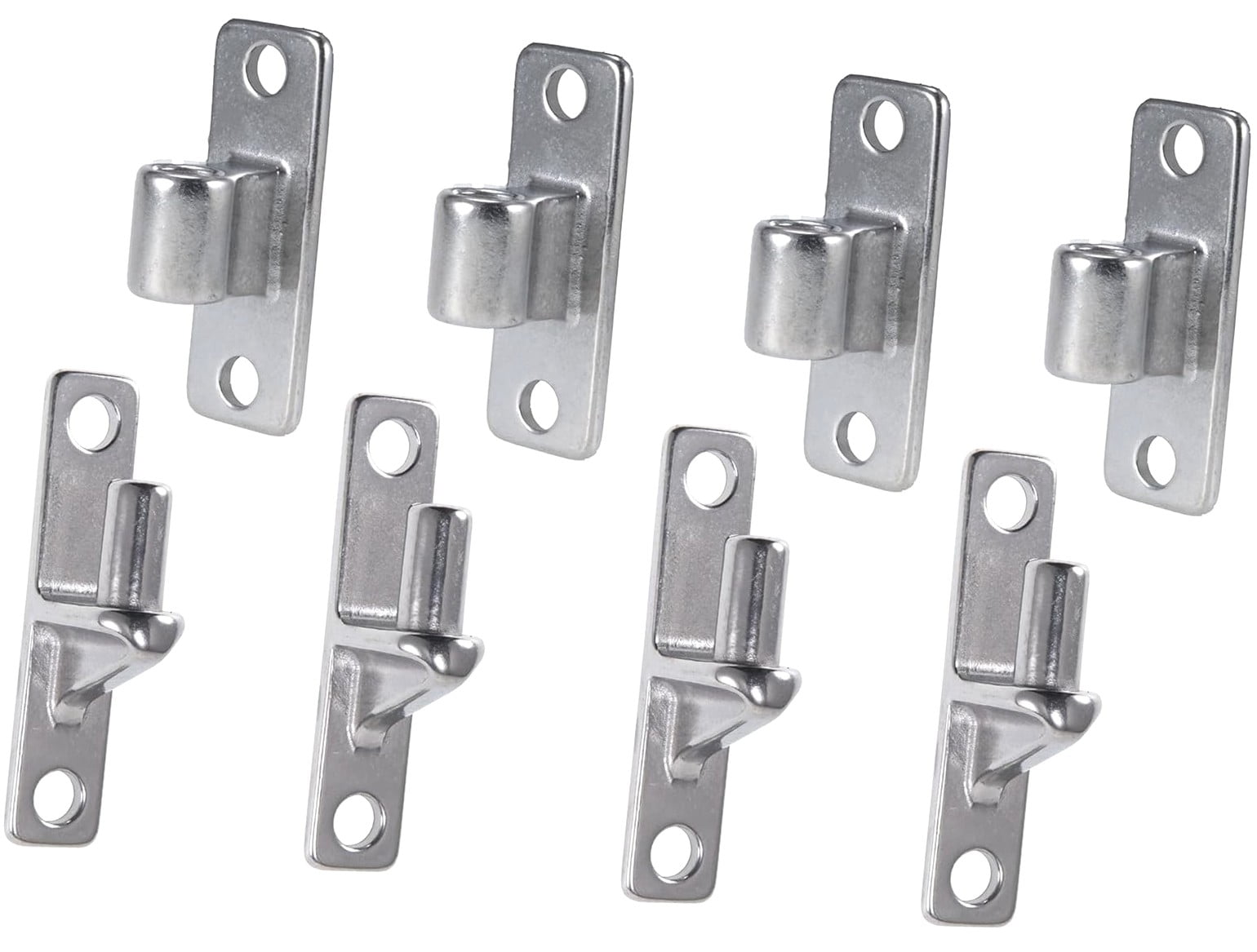 Hyjoy 304 Steel Gate Hinges, Wall Mount Gate Hinges for Farm with 5/8 ...