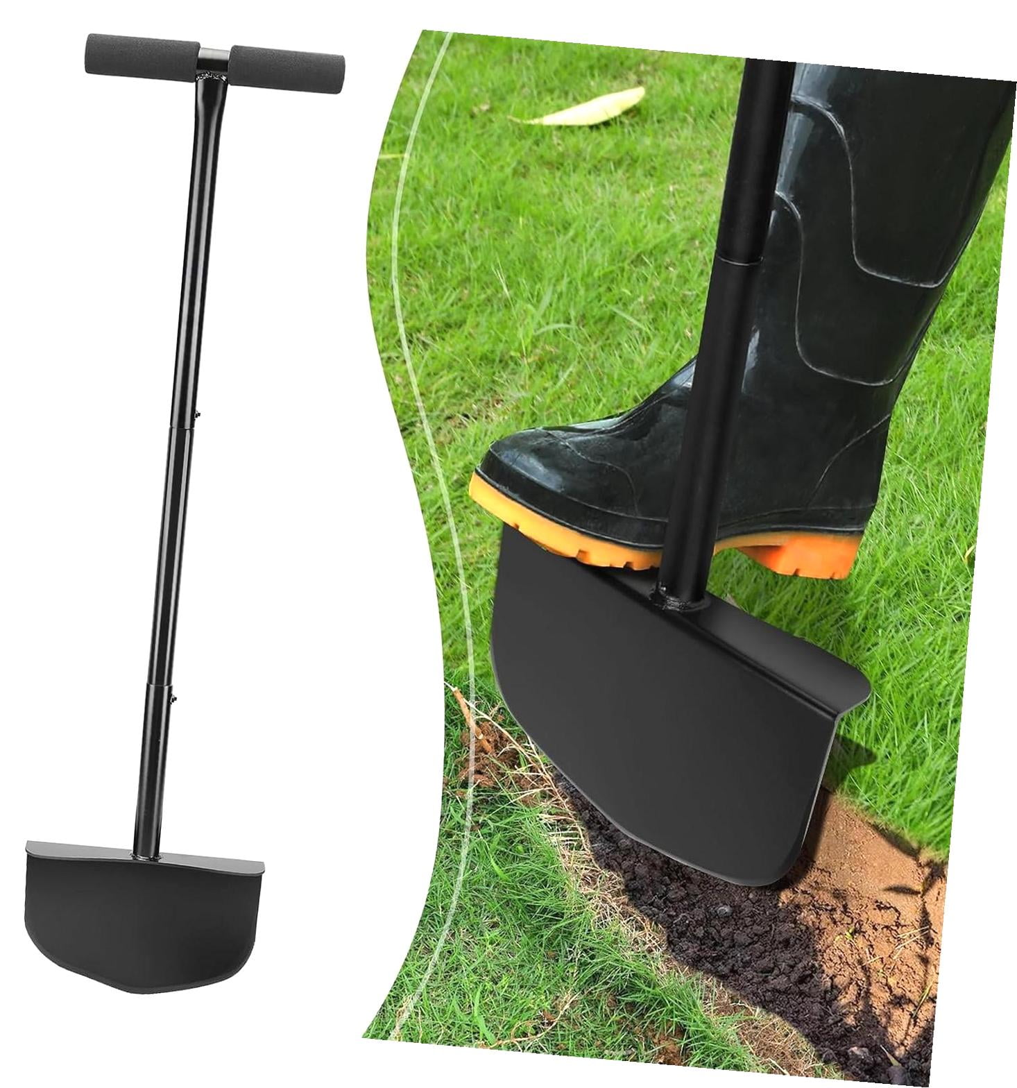Hyjoy 43inch Edger Lawn Tool - Manual Lawn Edger - Border Edger, Half ...