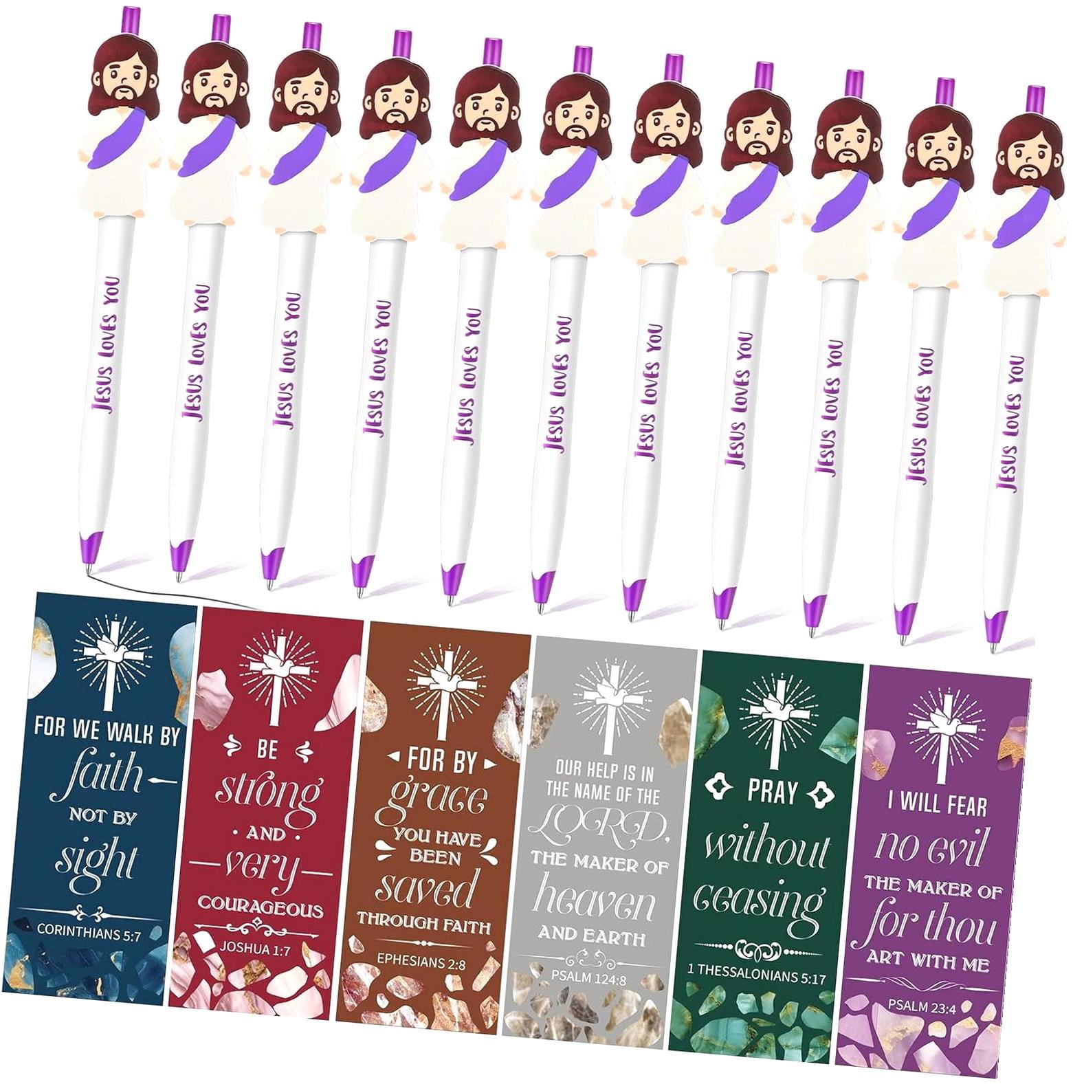 Hyjoy 48-Piece Christian Set: Catholic Year-End 'Loves You' h Bible ...