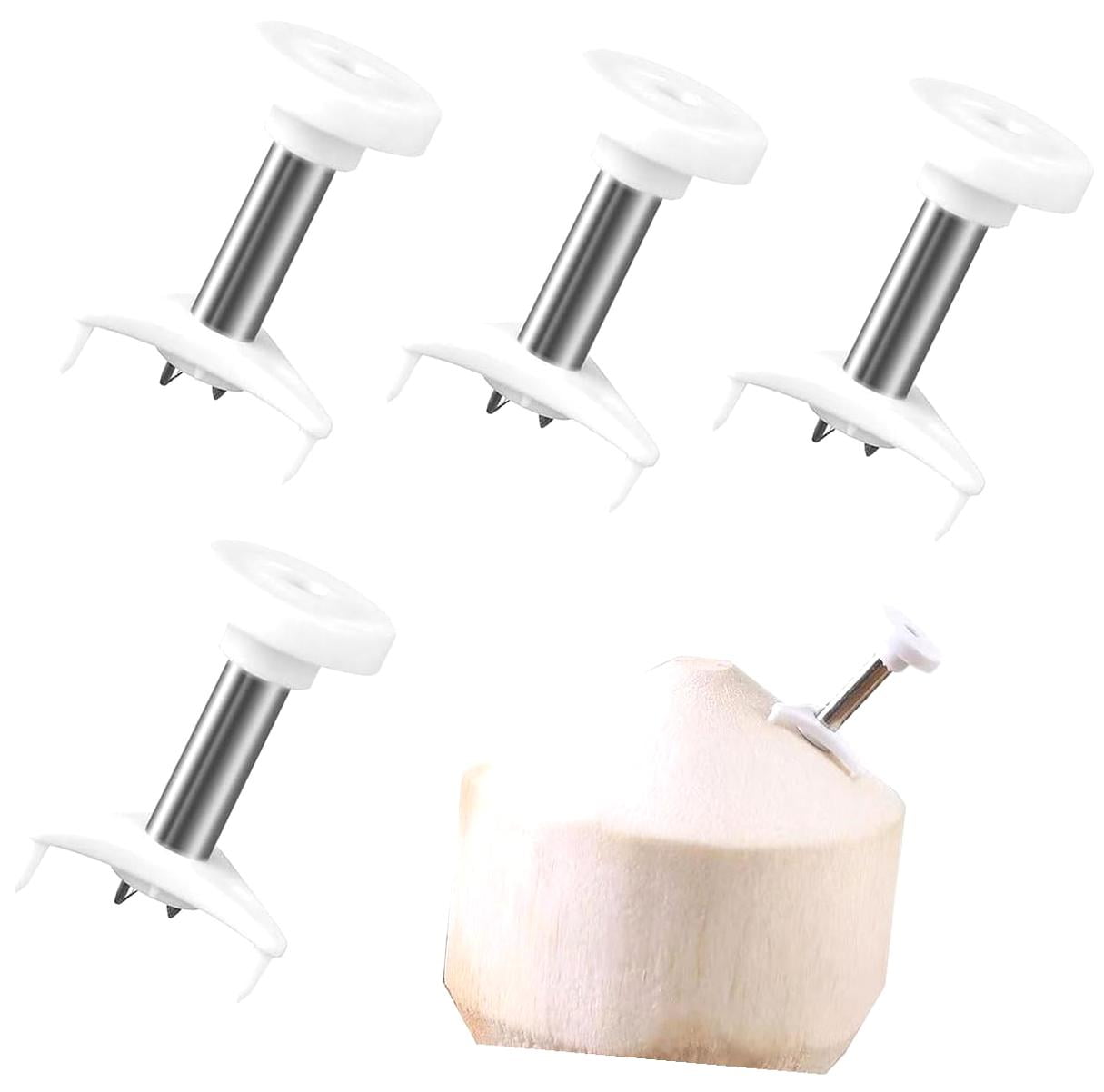 Hyjoy 4pcs Coconut Hole Puncher Steel Coconut Punching Tool Easy and ...