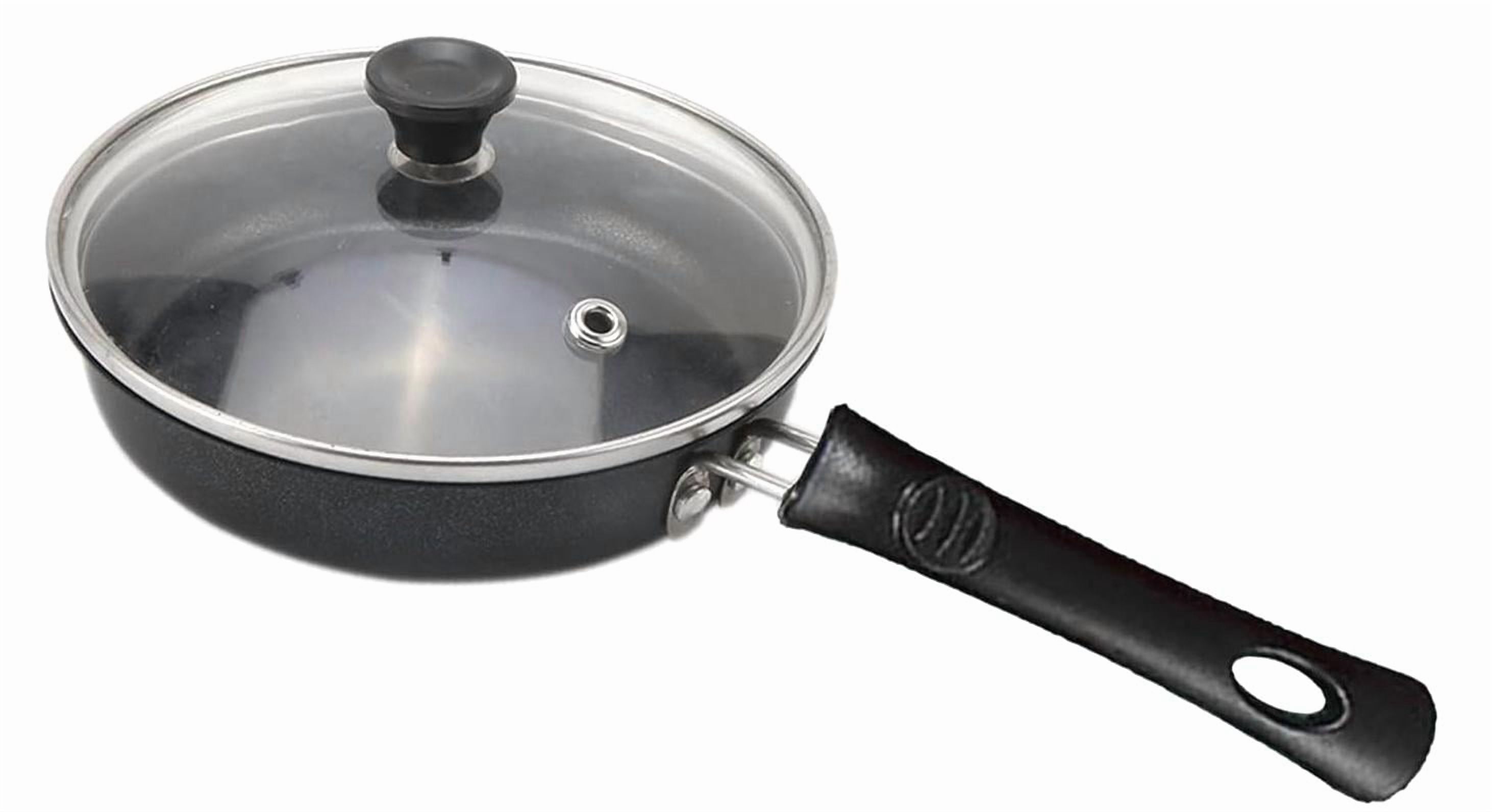 Hyjoy 6.3inch Mini Frying Pan, Steel Fry Pan, Single Serve Omelette Pan ...